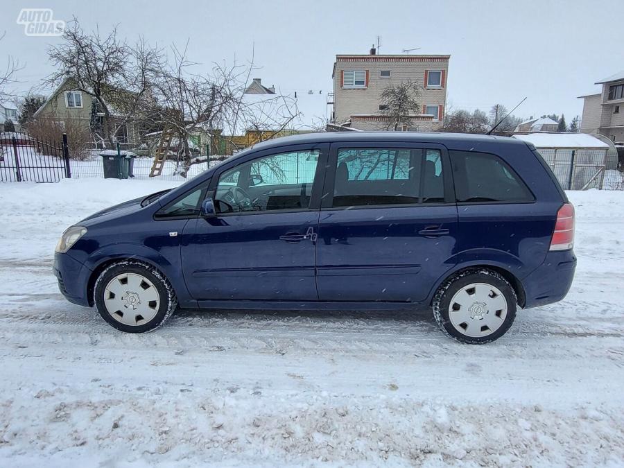 Opel Zafira 2007 Radviliškis, ar dzinēja tilpumu 1.90 L un nobraukumu 297 tūkst. km par 950 €, foto 7 vietnē AUTOMOTO.COM.LV
