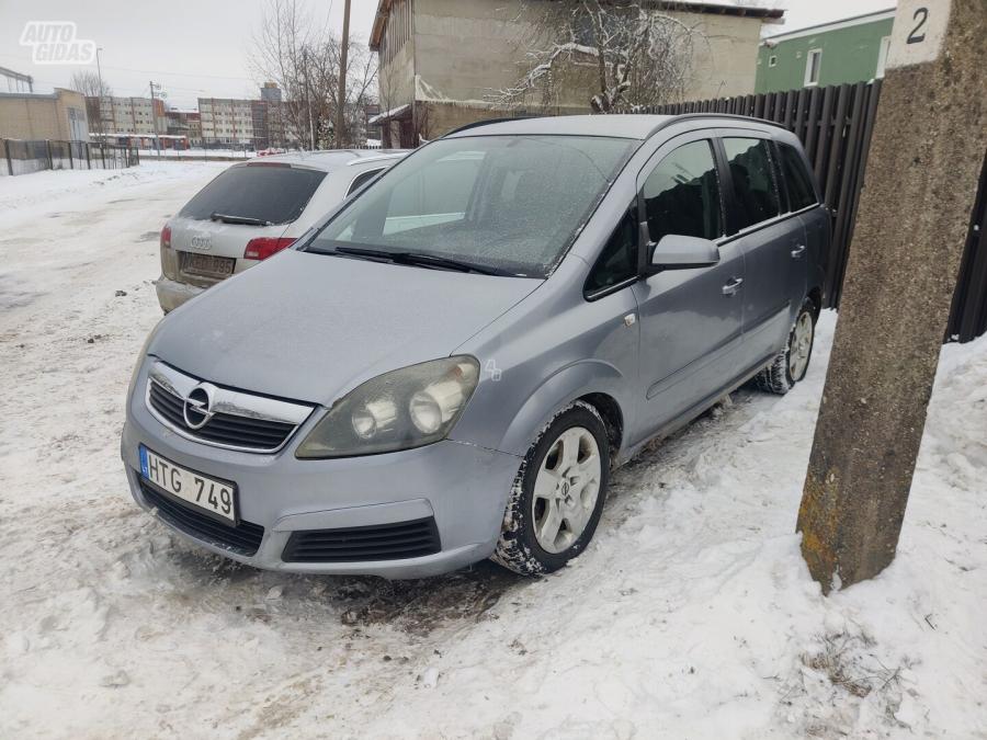 Opel Zafira 2007 Šauļi, ar dzinēja tilpumu 1.90 L un nobraukumu 260 tūkst. km par 1150 €, foto 1 vietnē AUTOMOTO.COM.LV