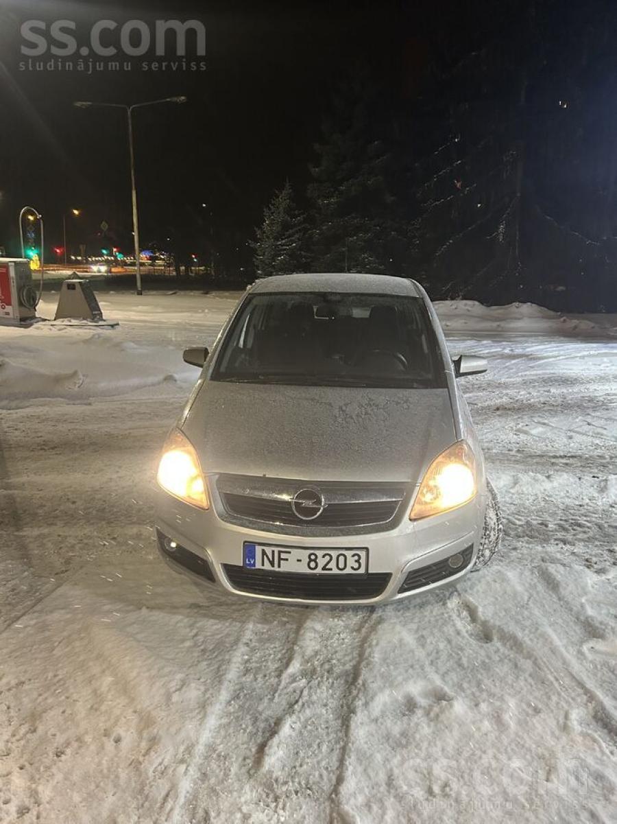 Opel Zafira 2007 in Riga, with an engine capacity of 1.90 L and mileage of 290 thousand km for 1200 €, photo 1 on AUTOMOTO.COM.LV
