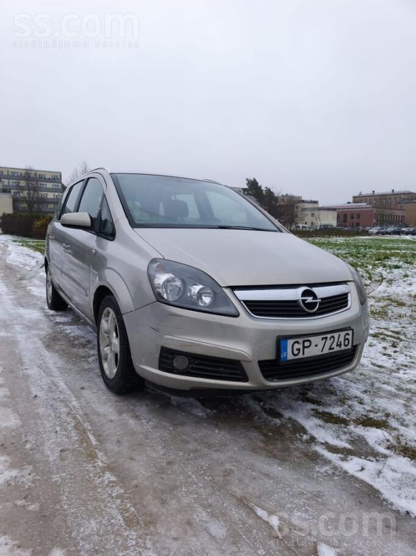 Opel Zafira 2007 Rīga, ar dzinēja tilpumu 1.90 L un nobraukumu 284 tūkst. km par 1050 €, foto 10 vietnē AUTOMOTO.COM.LV