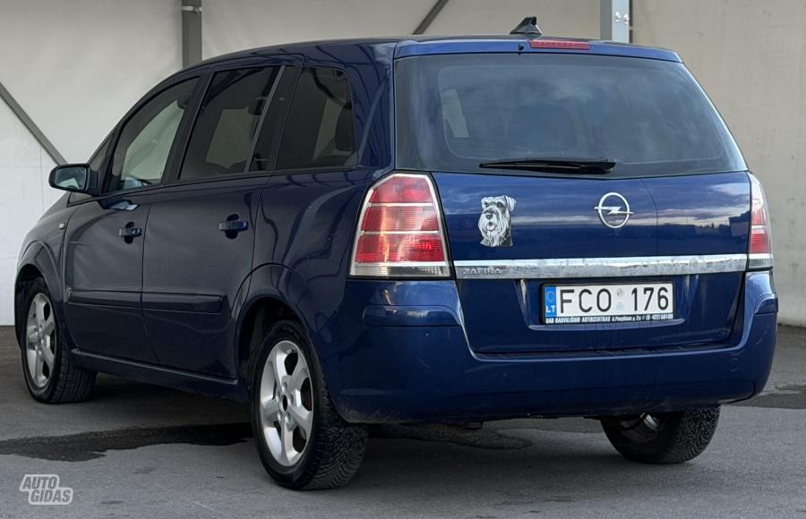 Opel Zafira 2007 Kauņa, ar dzinēja tilpumu 1.90 L un nobraukumu 235 tūkst. km par 1300 €, foto 6 vietnē AUTOMOTO.COM.LV