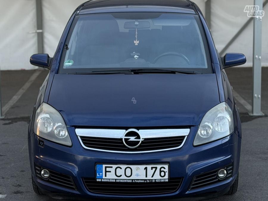 Opel Zafira 2007 Kauņa, ar dzinēja tilpumu 1.90 L un nobraukumu 235 tūkst. km par 1300 €, foto 7 vietnē AUTOMOTO.COM.LV