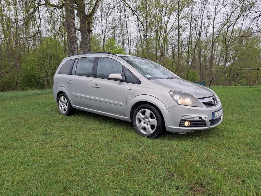 Opel Zafira 2007 Šilalė, ar dzinēja tilpumu 1.90 L un nobraukumu 300 tūkst. km par 1000 €, foto 3 vietnē AUTOMOTO.COM.LV