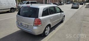 Opel Zafira 2007 Rīga, ar dzinēja tilpumu 1.90 L un nobraukumu 329 tūkst. km par 1350 €, foto  vietnē AUTOMOTO.COM.LV