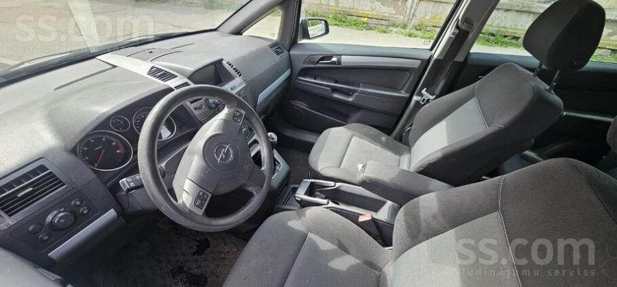 Opel Zafira 2007 Rīga, ar dzinēja tilpumu 1.90 L un nobraukumu 329 tūkst. km par 1350 €, foto 5 vietnē AUTOMOTO.COM.LV
