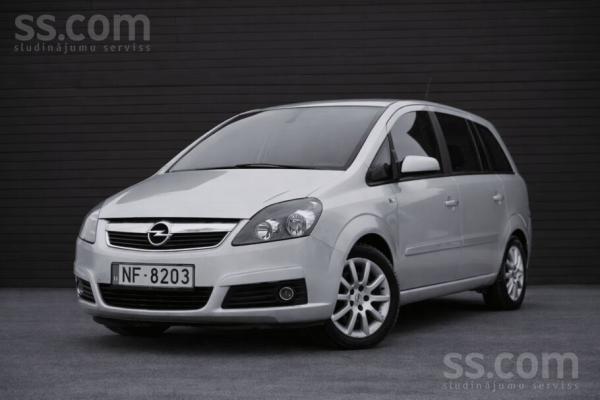 Opel Zafira 2007 Rīga, ar dzinēja tilpumu 1.90 L un nobraukumu 283 tūkst. km par 2490 €, foto 1 vietnē AUTOMOTO.COM.LV