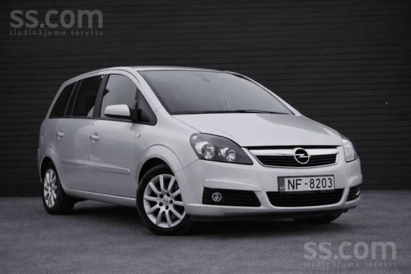 Opel Zafira 2007 Rīga, ar dzinēja tilpumu 1.90 L un nobraukumu 283 tūkst. km par 2490 €, foto 2 vietnē AUTOMOTO.COM.LV