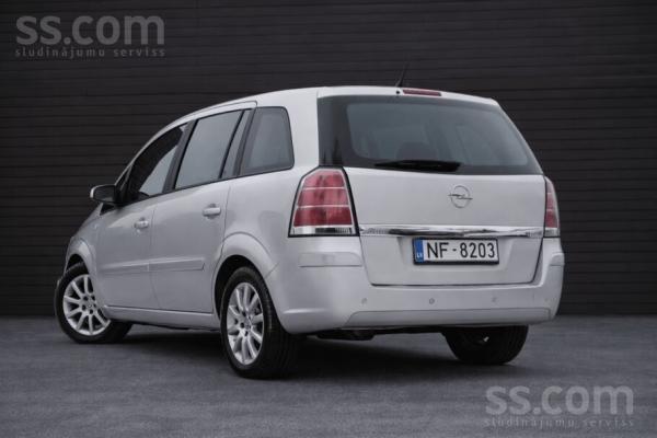 Opel Zafira 2007 Rīga, ar dzinēja tilpumu 1.90 L un nobraukumu 283 tūkst. km par 2490 €, foto 4 vietnē AUTOMOTO.COM.LV