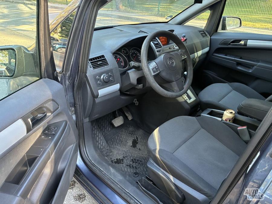 Opel Zafira 2007 in Vilnius, with an engine capacity of 1.90 L and mileage of 329 thousand km for 1350 €, photo 7 on AUTOMOTO.COM.LV