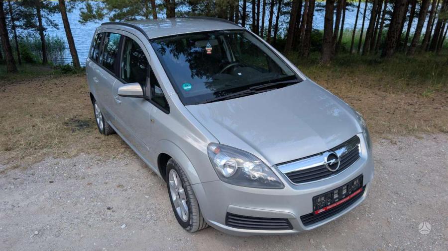 Opel Zafira 2007 Klaipėda, ar dzinēja tilpumu 1.80 L un nobraukumu 270 tūkst. km par 1890 €, foto 4 vietnē AUTOMOTO.COM.LV