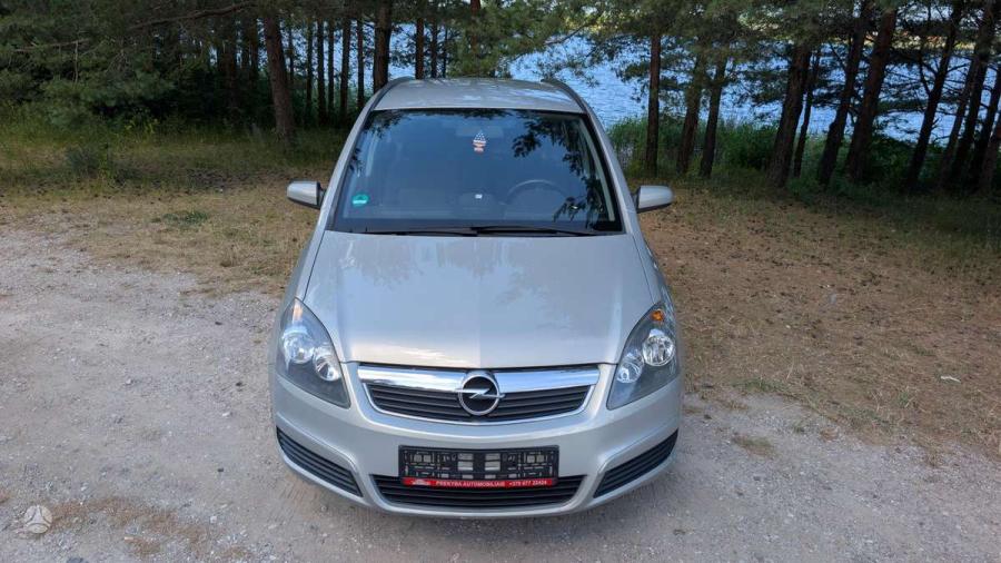Opel Zafira 2007 Klaipėda, ar dzinēja tilpumu 1.80 L un nobraukumu 270 tūkst. km par 1890 €, foto 12 vietnē AUTOMOTO.COM.LV