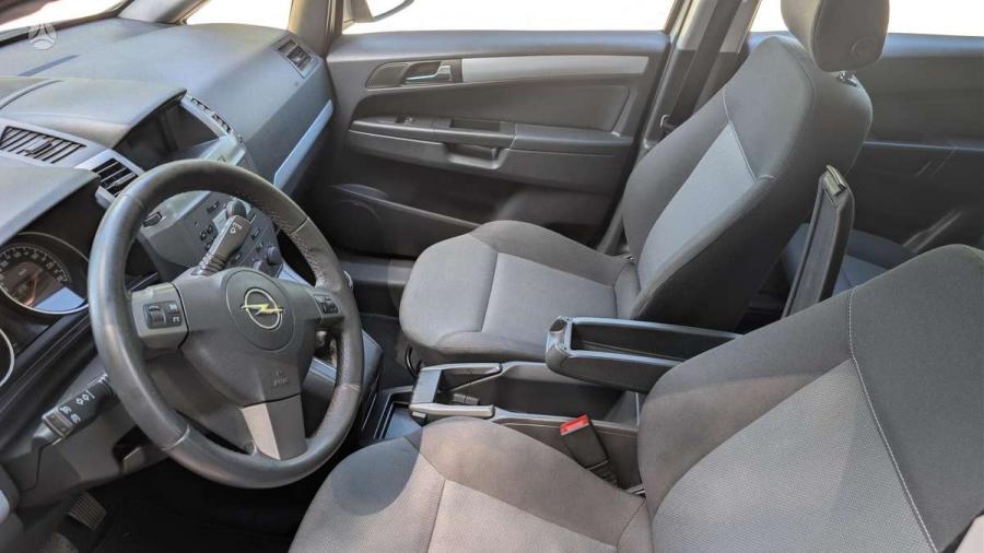 Opel Zafira 2007 Klaipėda, ar dzinēja tilpumu 1.80 L un nobraukumu 270 tūkst. km par 1890 €, foto 27 vietnē AUTOMOTO.COM.LV