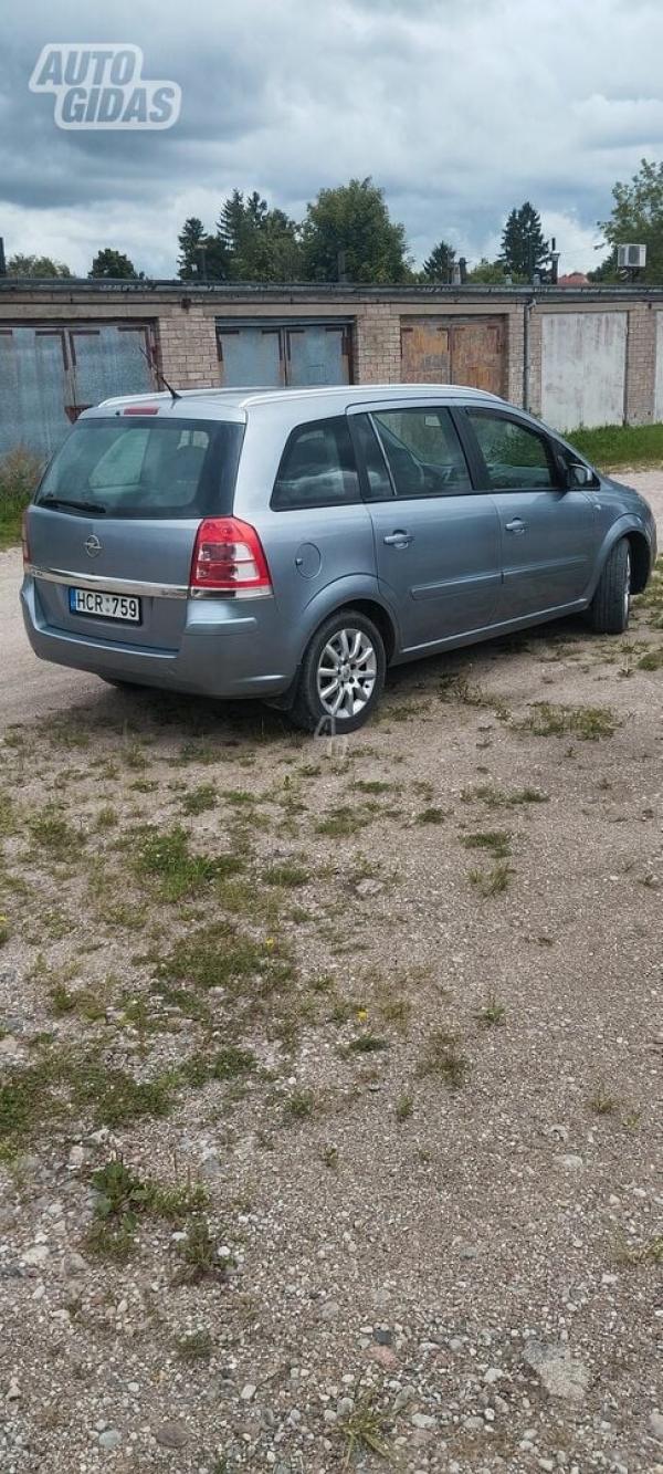 Opel Zafira 2007 Klaipėda, ar dzinēja tilpumu 1.90 L un nobraukumu 312 tūkst. km par 1600 €, foto 3 vietnē AUTOMOTO.COM.LV