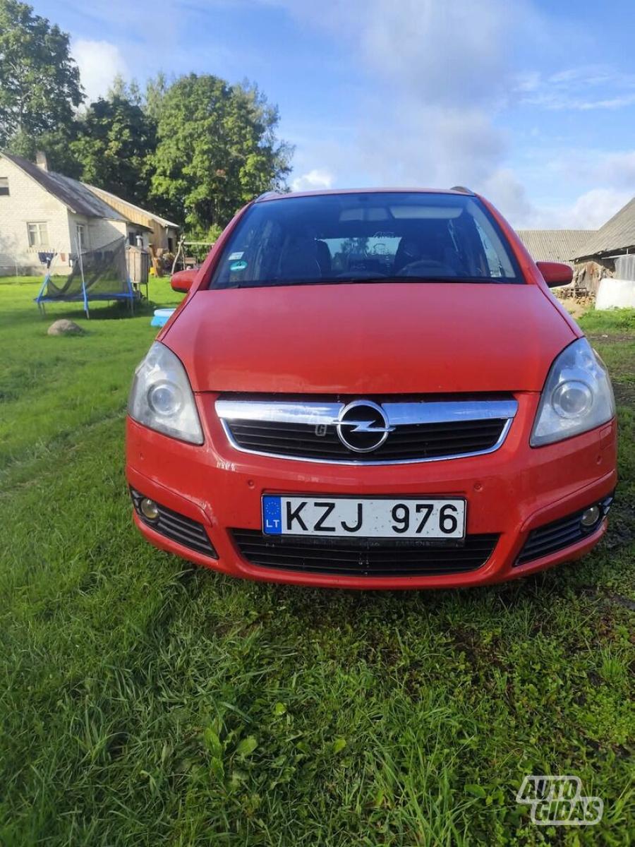 Opel Zafira 2007 Telšiai, ar dzinēja tilpumu 1.90 L un nobraukumu 286 tūkst. km par 950 €, foto 5 vietnē AUTOMOTO.COM.LV