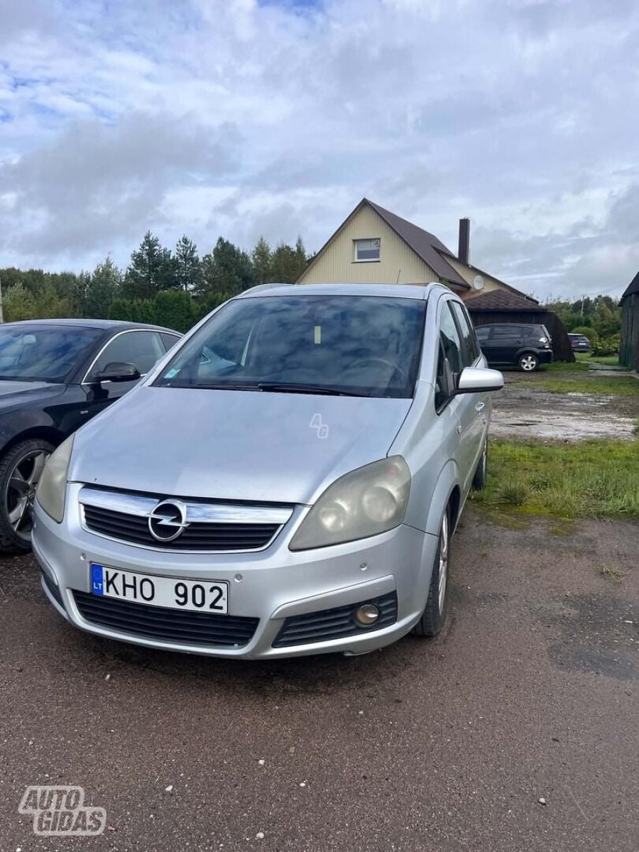 Opel Zafira 2007 Šilalė, ar dzinēja tilpumu 1.90 L un nobraukumu 332 tūkst. km par 500 €, foto 9 vietnē AUTOMOTO.COM.LV