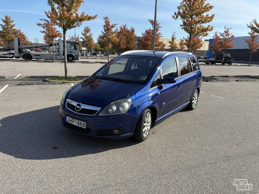 Opel Zafira 2007 Klaipėda, ar dzinēja tilpumu 1.90 L un nobraukumu 242 tūkst. km par 1250 €, foto 1 vietnē AUTOMOTO.COM.LV