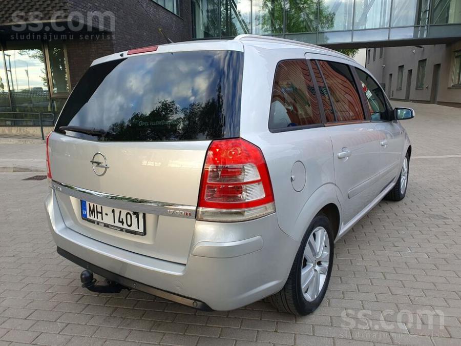 Opel Zafira 2008 Daugavpils, ar dzinēja tilpumu 1.70 L un nobraukumu 0 tūkst. km par 1200 €, foto 5 vietnē AUTOMOTO.COM.LV