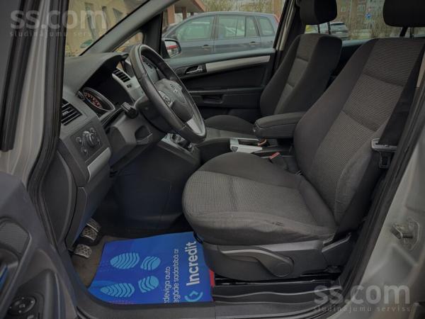 Opel Zafira 2008 Jelgava, ar dzinēja tilpumu 1.70 L un nobraukumu 0 tūkst. km par 3599 €, foto 9 vietnē AUTOMOTO.COM.LV