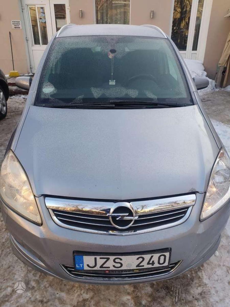 Opel Zafira 2008 Viļņa, ar dzinēja tilpumu 1.91 L un nobraukumu 305 tūkst. km par 2999 €, foto 5 vietnē AUTOMOTO.COM.LV