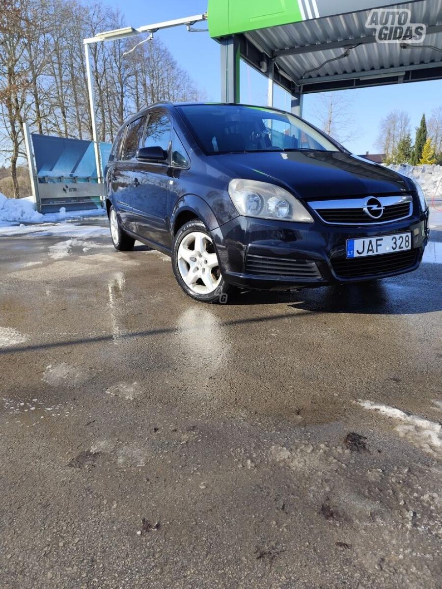 Opel Zafira 2008 in Plunge, with an engine capacity of 1.90 L and mileage of 237 thousand km for 1650 €, photo 5 on AUTOMOTO.COM.LV