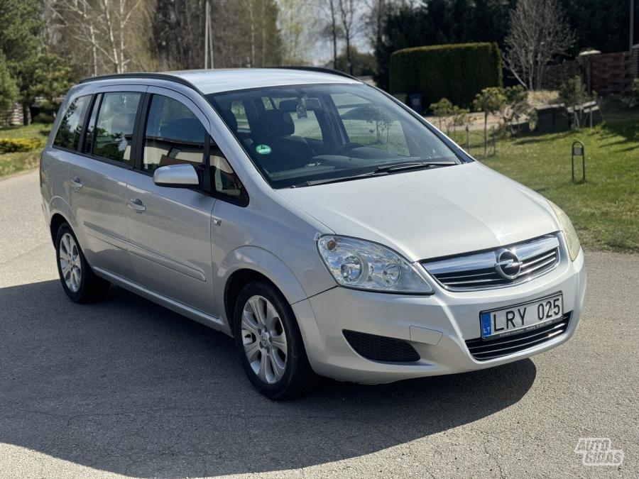 Opel Zafira 2008 Viļņa, ar dzinēja tilpumu 1.90 L un nobraukumu 296 tūkst. km par 1999 €, foto 3 vietnē AUTOMOTO.COM.LV