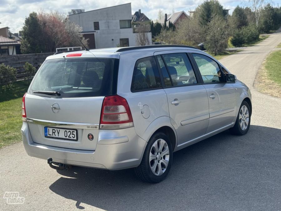 Opel Zafira 2008 Viļņa, ar dzinēja tilpumu 1.90 L un nobraukumu 296 tūkst. km par 1999 €, foto 4 vietnē AUTOMOTO.COM.LV
