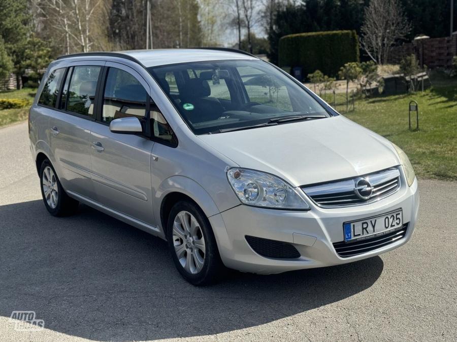 Opel Zafira 2008 Viļņa, ar dzinēja tilpumu 1.90 L un nobraukumu 292 tūkst. km par 1999 €, foto 3 vietnē AUTOMOTO.COM.LV