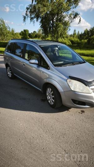 Opel Zafira 2008 Jēkabpils, ar dzinēja tilpumu 1.90 L un nobraukumu 297 tūkst. km par 2650 €, foto 4 vietnē AUTOMOTO.COM.LV