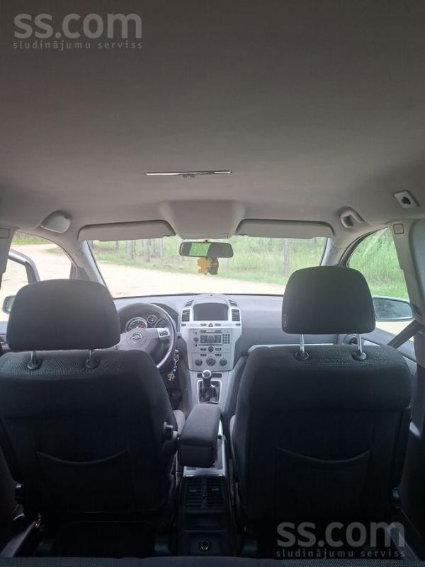 Opel Zafira 2008 Jēkabpils, ar dzinēja tilpumu 1.70 L un nobraukumu 255 tūkst. km par 2200 €, foto 6 vietnē AUTOMOTO.COM.LV