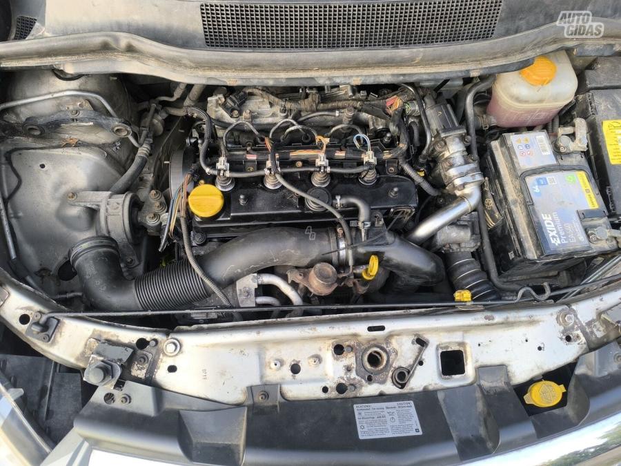 Opel Zafira 2008 Kauņa, ar dzinēja tilpumu 1.70 L un nobraukumu 244 tūkst. km par 399 €, foto 11 vietnē AUTOMOTO.COM.LV