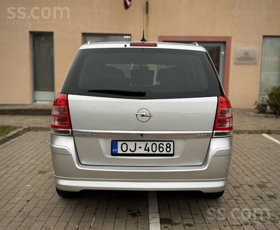 Opel Zafira 2008 in Jelgava, with an engine capacity of 1.70 L and mileage of 0 thousand km for 3250 €, photo 7 on AUTOMOTO.COM.LV