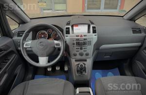 Opel Zafira 2008 in Jelgava, with an engine capacity of 1.70 L and mileage of 0 thousand km for 3250 €, photo 13 on AUTOMOTO.COM.LV
