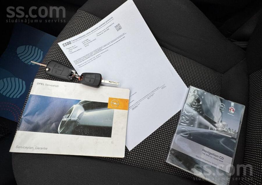 Opel Zafira 2008 in Jelgava, with an engine capacity of 1.70 L and mileage of 0 thousand km for 3250 €, photo 16 on AUTOMOTO.COM.LV