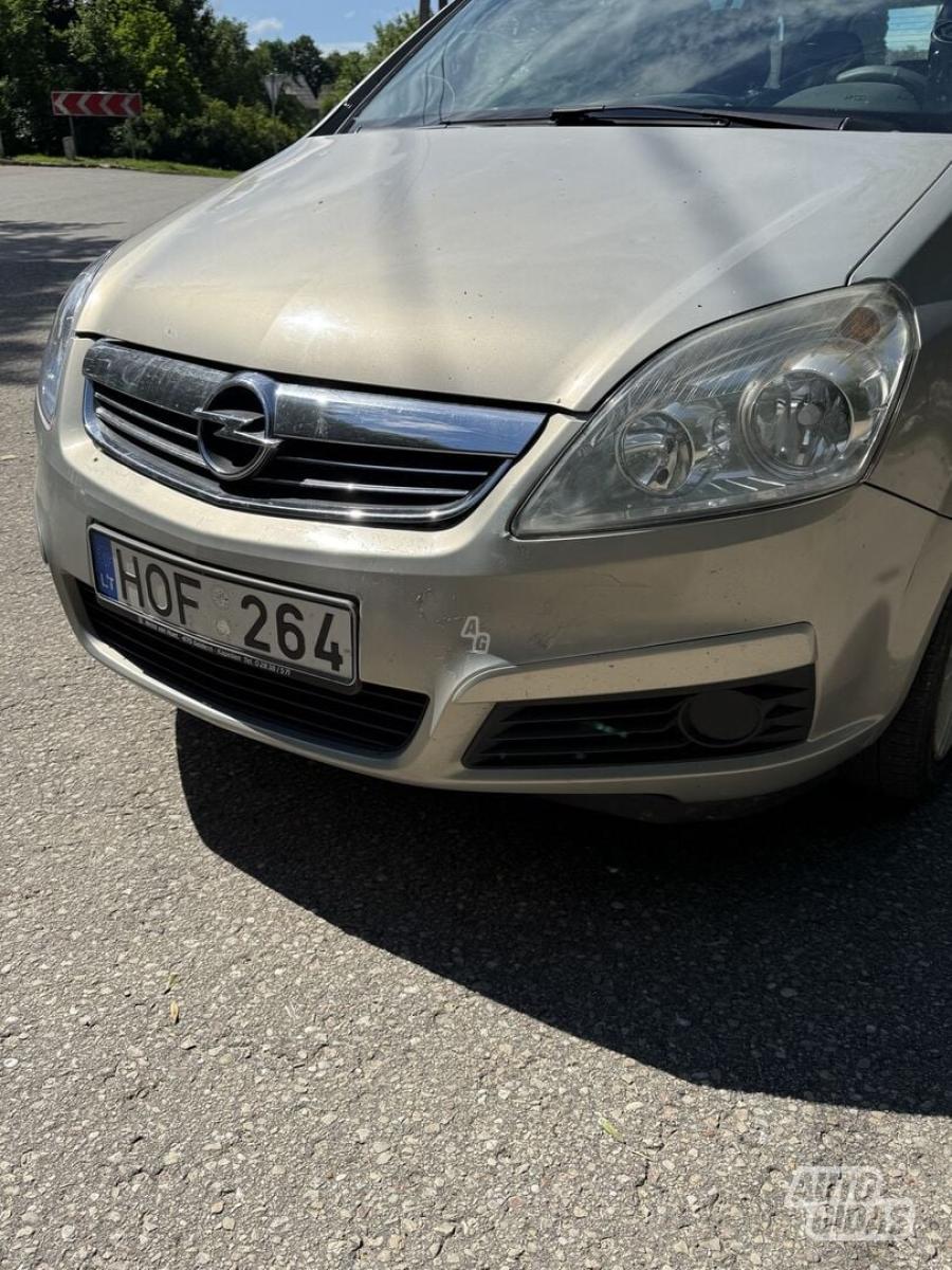 Opel Zafira 2008 Mažeikiai, ar dzinēja tilpumu 1.60 L un nobraukumu 402 tūkst. km par 1500 €, foto 7 vietnē AUTOMOTO.COM.LV