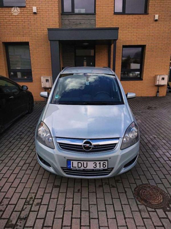 Opel Zafira 2009 Viļņa, ar dzinēja tilpumu 1.80 L un nobraukumu 198 tūkst. km par 2500 €, foto 3 vietnē AUTOMOTO.COM.LV