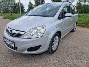 Opel Zafira 2009 Ogre, ar dzinēja tilpumu 1.80 L un nobraukumu 244 tūkst. km par 3950 €, foto  vietnē AUTOMOTO.COM.LV