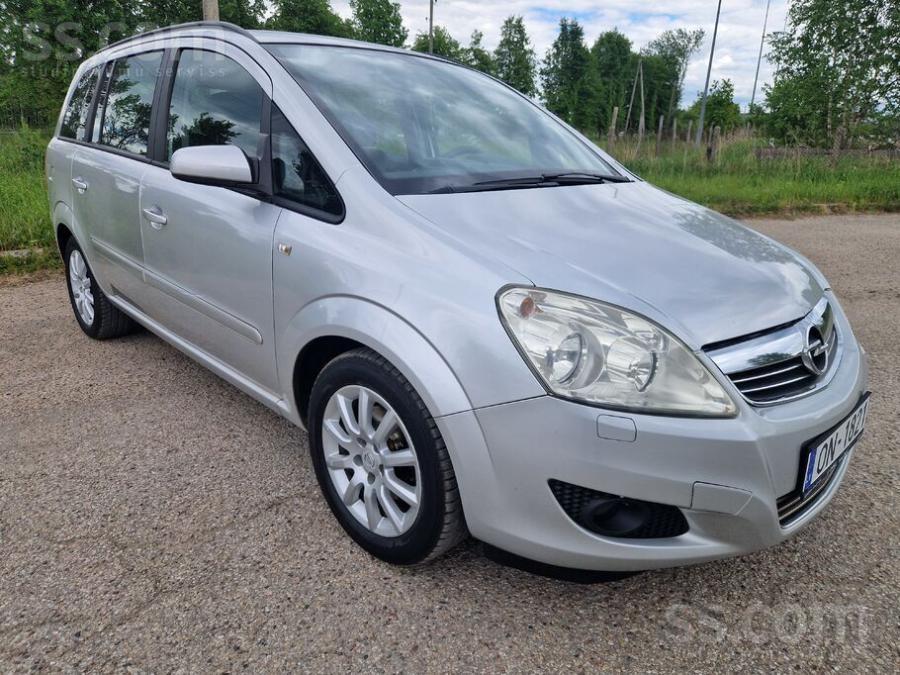 Opel Zafira 2009 Ogre, ar dzinēja tilpumu 1.80 L un nobraukumu 244 tūkst. km par 3950 €, foto 4 vietnē AUTOMOTO.COM.LV