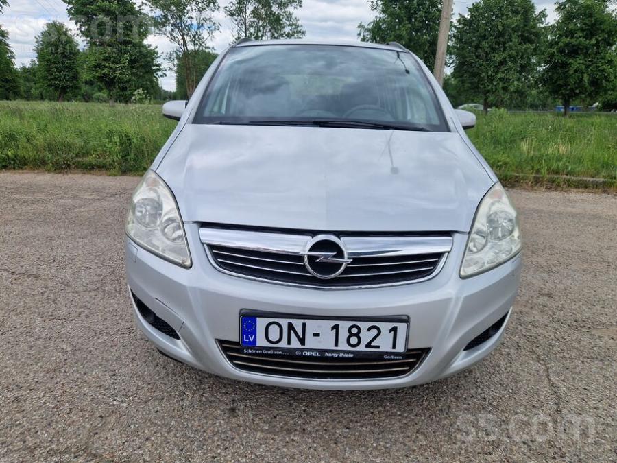 Opel Zafira 2009 Ogre, ar dzinēja tilpumu 1.80 L un nobraukumu 244 tūkst. km par 3950 €, foto 6 vietnē AUTOMOTO.COM.LV