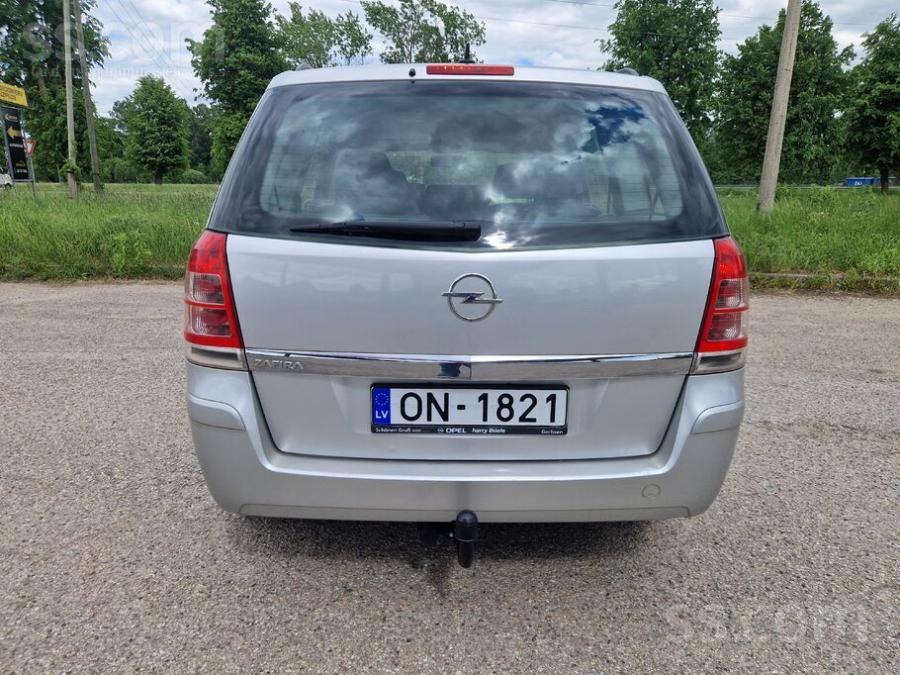 Opel Zafira 2009 Ogre, ar dzinēja tilpumu 1.80 L un nobraukumu 244 tūkst. km par 3950 €, foto 8 vietnē AUTOMOTO.COM.LV