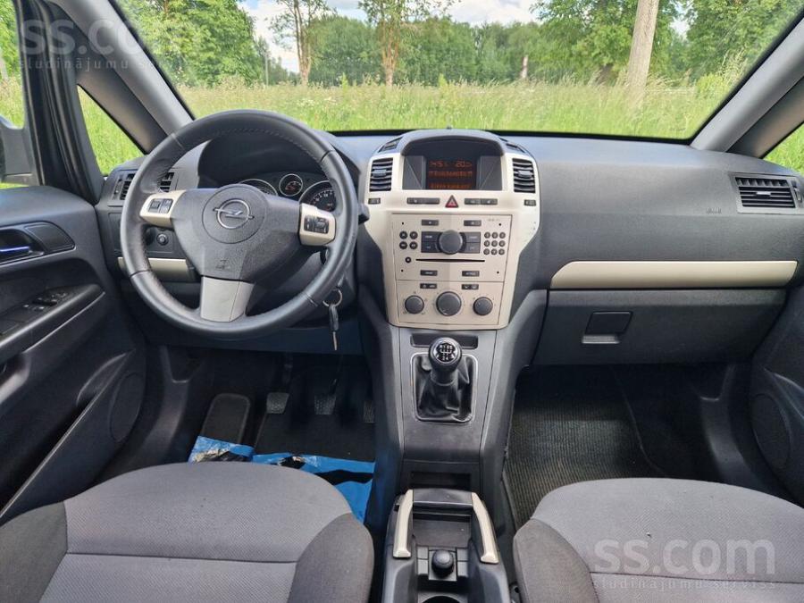 Opel Zafira 2009 Ogre, ar dzinēja tilpumu 1.80 L un nobraukumu 244 tūkst. km par 3950 €, foto 15 vietnē AUTOMOTO.COM.LV