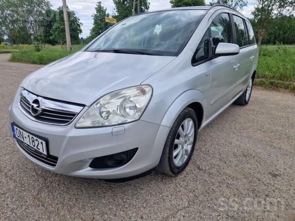 Opel Zafira 2009 Ogre, ar dzinēja tilpumu 1.80 L un nobraukumu 244 tūkst. km par 3950 €, foto 1 vietnē AUTOMOTO.COM.LV