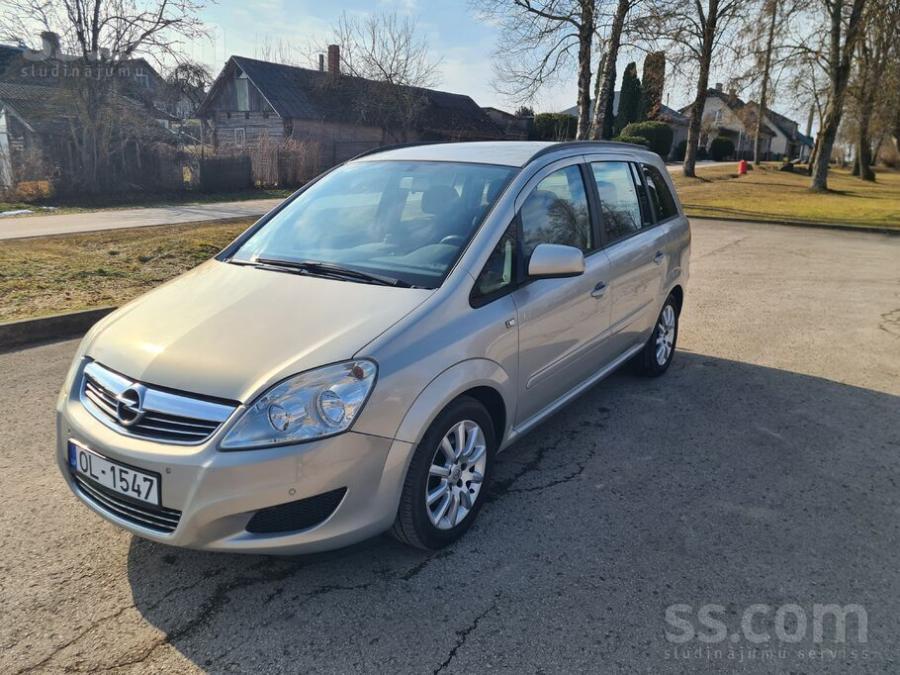 Opel Zafira 2009 Ludza, ar dzinēja tilpumu 1.80 L un nobraukumu 0 tūkst. km par 2750 €, foto 1 vietnē AUTOMOTO.COM.LV