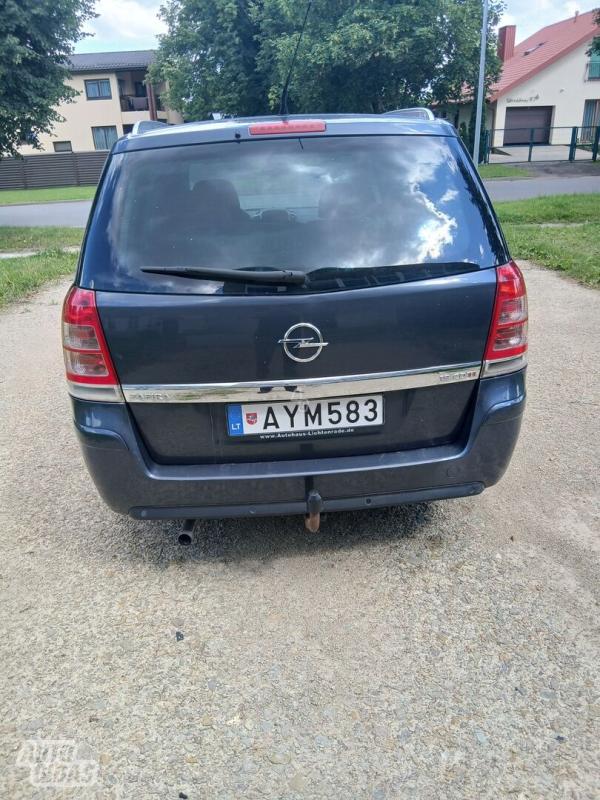 Opel Zafira 2010 Panevēža, ar dzinēja tilpumu 1.90 L un nobraukumu 283 tūkst. km par 1990 €, foto 5 vietnē AUTOMOTO.COM.LV