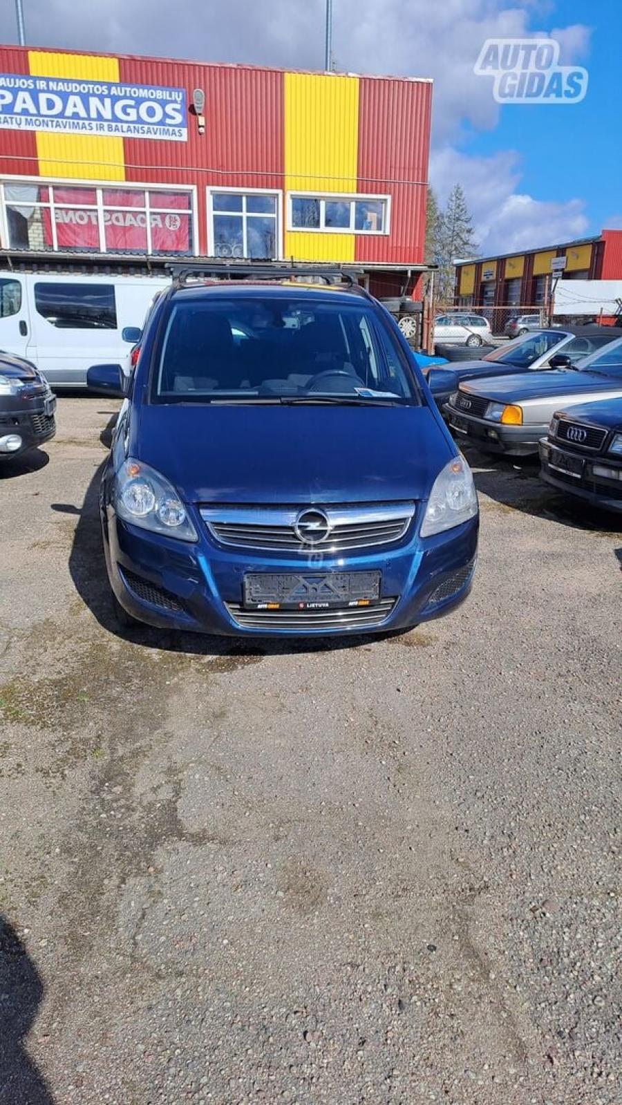 Opel Zafira 2011 Viļņa, ar dzinēja tilpumu 1.70 L un nobraukumu 218 tūkst. km par 3050 €, foto 5 vietnē AUTOMOTO.COM.LV