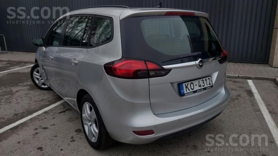 Opel Zafira 2012 Rīga, ar dzinēja tilpumu 2.00 L un nobraukumu 336 tūkst. km par 3990 €, foto 7 vietnē AUTOMOTO.COM.LV