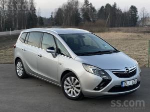 Opel Zafira 2012 Ogre, ar dzinēja tilpumu 2.00 L un nobraukumu 323 tūkst. km par 5250 €, foto  vietnē AUTOMOTO.COM.LV