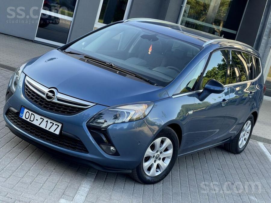 Opel Zafira 2013 in Jurmala, with an engine capacity of 1.60 L and mileage of 0 thousand km for 5850 €, photo 1 on AUTOMOTO.COM.LV