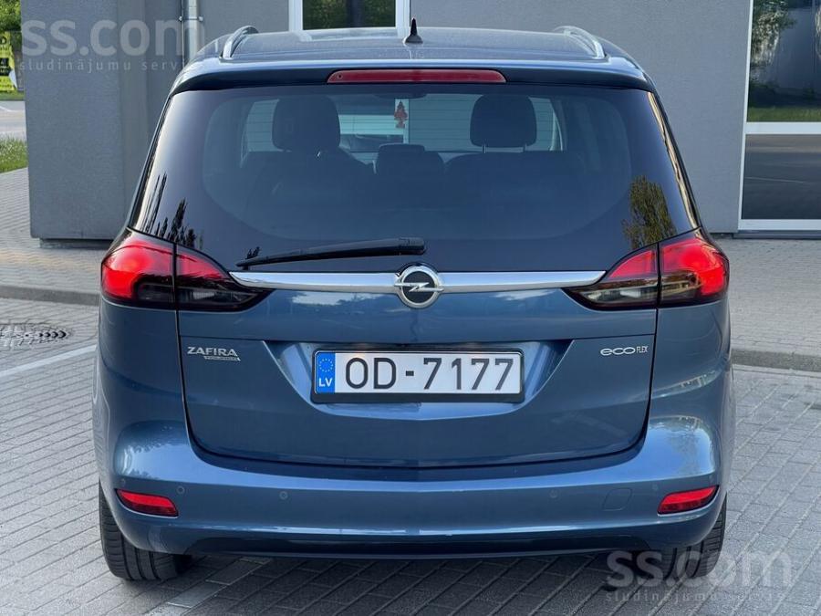 Opel Zafira 2013 in Jurmala, with an engine capacity of 1.60 L and mileage of 0 thousand km for 5850 €, photo 16 on AUTOMOTO.COM.LV