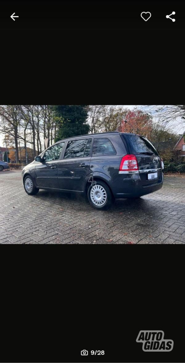 Opel Zafira 2014 in Marijampole, with an engine capacity of 1.80 L and mileage of 205 thousand km for 4250 €, photo 8 on AUTOMOTO.COM.LV