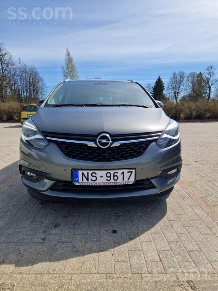 Opel Zafira 2017 Ogre, ar dzinēja tilpumu 1.60 L un nobraukumu 208 tūkst. km par 7000 €, foto 1 vietnē AUTOMOTO.COM.LV